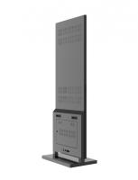 China 68.8-inch cutting screen, irregular screen, floor-standing screen complete unit, 3840*1350, brightness 350, vertical advertising machine, digital vertical display, full-screen LCD for sale