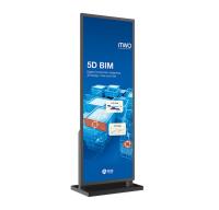 China 70-inch cutting screen, irregular screen, full floor-standing screen, 3840*1440, brightness 350, vertical advertising machine, full-screen LCD, full-screen LCD display for sale