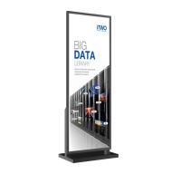 China 80-inch cutting screen, shaped screen, full floor-standing screen, 3840*1440, brightness 350, vertical advertising machine, full-screen LCD, digital advertising board, digital signage for retail for sale