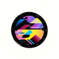 China 1.4 inch 466x466 High Resolution Round AMOLED Display with Capacitive Touch LTPS for sale