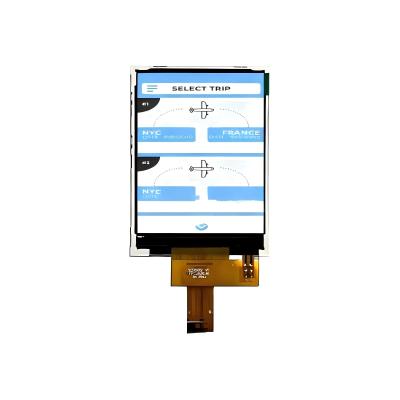 China 2.8 inch 240x320 IPS free viewing angle NV3031A 4 Line Serial interface High contrast TFT LCD module for sale