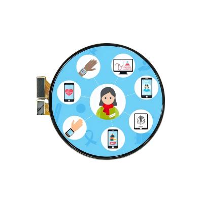 China 1.4 inch LTPS Round AMOLED Display with MIPI Interface and Capacitive Touch for sale