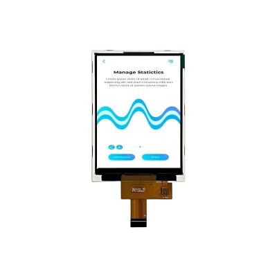 China 3.2 inch 240x320 IPS all viewing angle High contrast NV3031A 4 Line Serial interface Industrial TFT LCD Module for sale