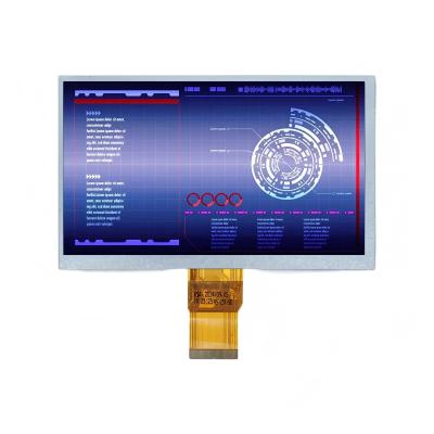 China 7.0 inch 1024x600 IPS industrial TFT LCD module with 24 BIT RGB interface JD9165BA for sale