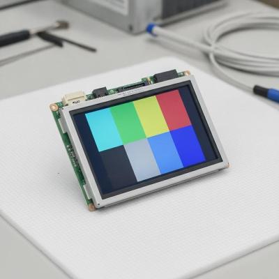 China AUO 5.7-inch TFT-LCD Module with 700 cd/m² Brightness, -30 to 85°C Operation, and AHVA Wide Viewing for Industrial Displays for sale