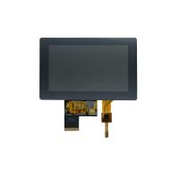China 5.0-inch HX8264+HX8664 RGB interface semi reflective and semi transparent TFT LCD module with capacitive touch screen for sale
