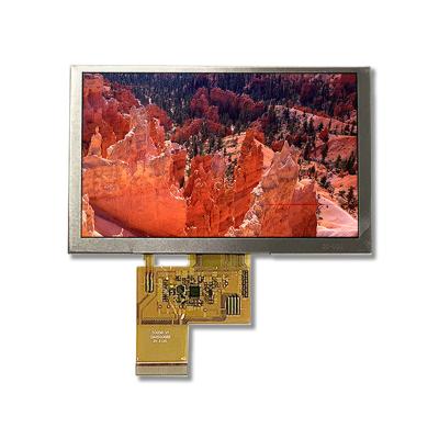 China 5.0-inch 800*480 Transflective TFT LCD Screen Industrial TFT Display with RGB Interface for sale