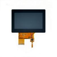 China 4.3-inch 800x480 High-Brightness LCD Display with Capacitive Touch and Wide-Temperature Range for sale