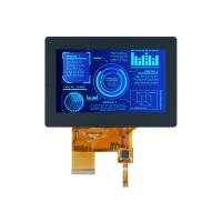China 4.3-inch 800x480 High-Brightness LCD Display with Capacitive Touch and Wide-Temperature Range for sale