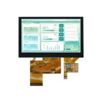 China 4.3-inch 800x480 Resolution Industrial TFT Display with Capacitive Touch Screen and RGB Interface for sale