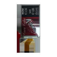 China 3.7-inch vertical e-paper display, 240*416 resolution, SPI interface, three-color advertising display module for sale