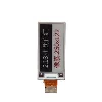China 2.13-inch 122×250 SSD1680 SPI high-reflective three-color (black, white and red) E-paper display EPD module for sale