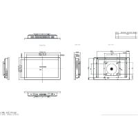 China 13.3-inch 1920x1080 IPS Industrial TFT Display with Capacitive Touch Screen and HDMI/VGA Interfaces for sale