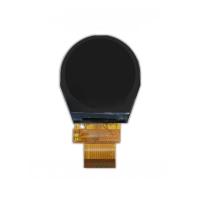 China 1.3‑inch circular industrial LCD display, MCU+SPI+RGB interface, 240×240, full‑viewing‑angle, full‑transparent type for sale