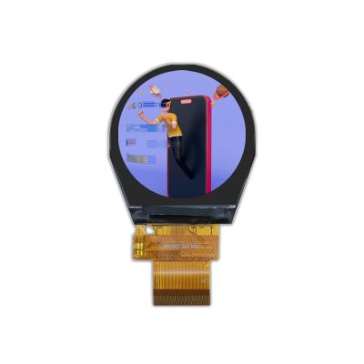 China 1.3‑inch circular industrial LCD display, MCU+SPI+RGB interface, 240×240, full‑viewing‑angle, full‑transparent type for sale