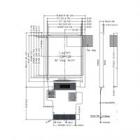 China 1.44‑inch 128*128 QQVGA ST7735S, 8/16‑bit MCU, 3/4‑wire SPI interface TFT color LCD screen for sale