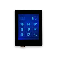 China 1.77‑inch 240x320 Serial Screen, TTL Signal Interface LCD Display Module, UART Board with Capacitive Touch Screen for sale