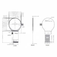 China 2.1-inch ST7701S Full-View High-Brightness Round Industrial LCD Display for sale