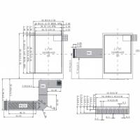 China 2.4-inch 240x320 ST7789V Full-View High-Contrast Color LCD Display Module for sale
