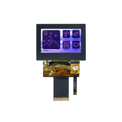 China 2.4-inch 800×480 Full Viewing Angle LTPS Industrial TFT Display with Capacitive Touch for sale