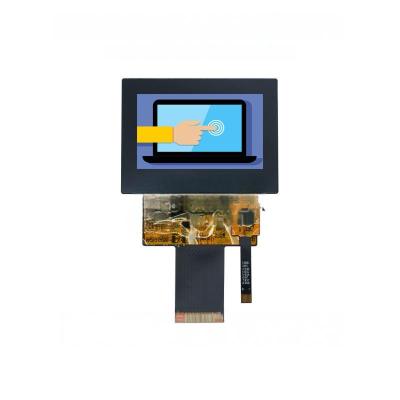 China 2.4-inch 800×480 LVDS Interface Industrial TFT Display LCD Module with Capacitive Touch for sale