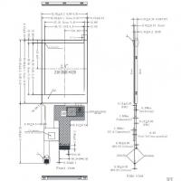 China 2.4-inch 240×320 Resolution Color LCD Display Module with Capacitive Touch and MIPI Interface for sale