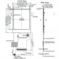 China 2.4-inch IPS Capacitive Touch LCD Display Module for Industrial TFT Applications for sale