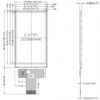 China 2.41-inch Full-Viewing-Angle Full-Color LCD Display with MIPI Interface Industrial TFT Display for sale
