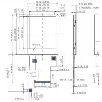 China 2.4‑inch 240x320 full‑view multi‑interface IPS LCD module with embedded capacitive touch screen for sale