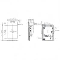 China 2.4‑inch 240x320 serial screen, RS485 signal interface LCD display module with UART board for sale