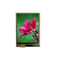China 2.4‑inch 240*320 full‑viewing‑angle all‑iron‑frame IPS resistive touch LCD display module, serial port for sale