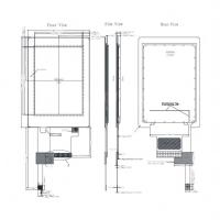 China 2.8-inch 480x640 IPS Full-View Liquid Crystal Display, Small Size, with SPI+RGB Interface and Capacitive Touch for sale