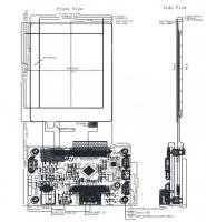 China 2.8‑inch 480*640 IPS full‑viewing‑angle TFT LCD with HDMI interface industrial capacitive touch screen for sale