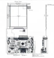 China 2.8‑inch 480*640 IPS full‑viewing‑angle small‑size high‑resolution HDMI TFT LCD display screen for sale
