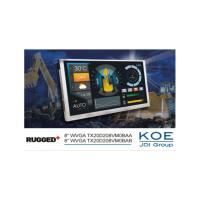 China TX20D208VM0BAA KOE 8-Inch WVGA 800x480 Resolution Industrial TFT Display with LVDS Interface for Industrial Automative Outdoor High Brightness Device for sale
