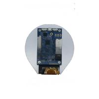 China 3.4-inch round screen, 800×800 high-contrast IPS full-view industrial LCD display module with HDMI board for sale