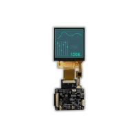 China 3.4-inch 480×480 serial screen, TTL signal interface square high-brightness LCD display module with UART board for sale