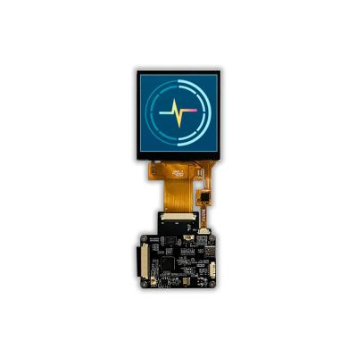 China 3.4-inch 480x480 serial screen, RS485 signal interface square high-brightness LCD display module with UART board for sale