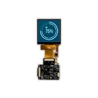 China 3.4-inch 480x480 serial screen, RS232 signal interface square high-brightness LCD display module with UART board for sale