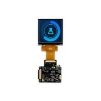China 3.4-inch 480x480 serial screen, RS485 signal interface, high-brightness LCD display module, UART board for sale