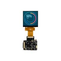 China 3.4-inch 480×480 serial screen, RS232 signal interface, high-brightness LCD display module with UART board for sale