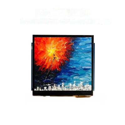 China 3.4-inch 480×480 IPS Square TFT LCD Module with 1000cd/m² Brightness and Type-C Interface for sale
