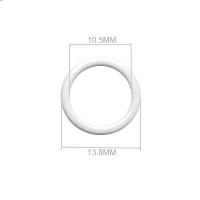 China 10.4mm 10.5mm Bra Adjuster Slider Metal With Nylon Coated for sale