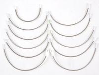 China Bikini Accessories Bra Wire Frame , Plastic Pipe Bra Metal Wire for sale