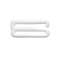 China Metal Coated Buckles Removable Bra Strap Hooks , 35mm Swim Suit Bra Hooks for sale