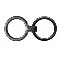China 13mm Nickle Free Metal Bra Adjustment Rings With Hook for sale