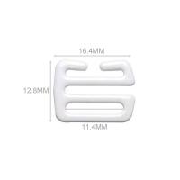 China Lingerie Accessories Metal Bra Strap Adjuster Slider 9.2mm 11.4mm for sale