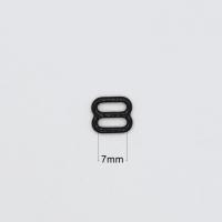 China 7mm 8 Shape Bra Strap Accessories Bra Strap Rings And Sliders for sale