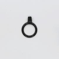 China Customized Black Nylon Coated Bra Strap J Hook 10mm for sale