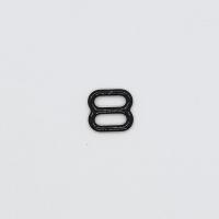 China Eco Friendly Slide Lock Bra Strap Adjusters 8mm Black for sale